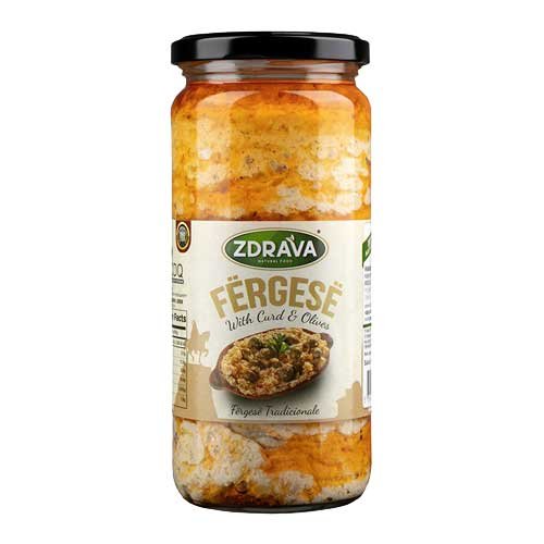 Fergese with Curd & Olives (12 x 470g) - Greek Wholesale