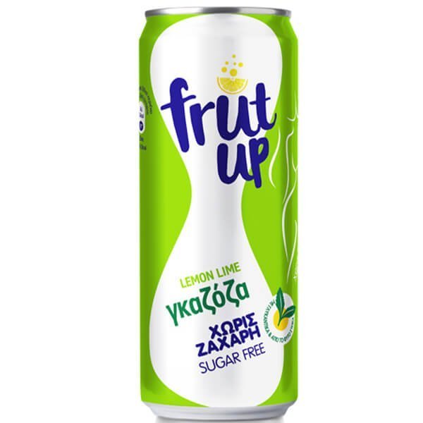 Frut Up Gazoza (Sugar Free) 330ml - Greek Wholesale
