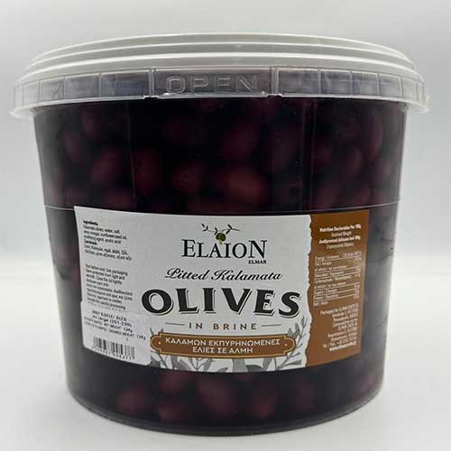 Greek Kalamon Pitted Olives 4.2lt - Greek Wholesale